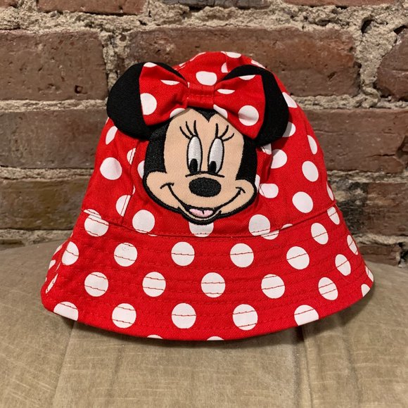 Disney | Accessories | Disney Nwot Minnie Mouse Bucket Hat | Poshmark